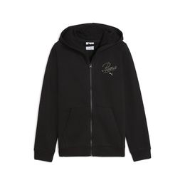 Puma Sweatjacke 'Essentials' Jungen Gr&ouml;&szlig;e 176 schwarz