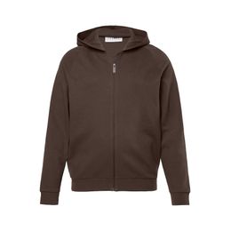 JP1880 Zip-Up Hoodie male Brown size 4XL