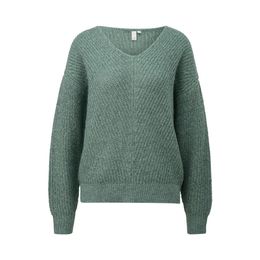 QS Pullover Damen Gr&ouml;&szlig;e L grau / jade
