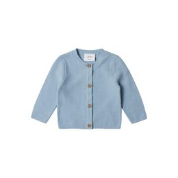 Stellou & Friends Strickjacke Jungen Größe 62/68 hellblau