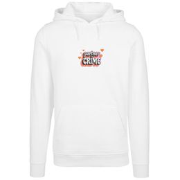 F4NT4STIC Sweatshirt 'Partner In Crime Valentinstag' Damen Gr&ouml;&szlig;e XXL hummer / pink / wei&szlig; / offwhite
