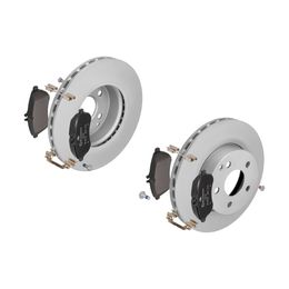 ATE Bremsensatz, Scheibenbremse vorne rechts links belüftet 288mm für MERCEDES-BENZ 0074201620 A0074205520 A0054201220 1420-22540