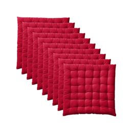 REDBEST Stuhlkissen 10er-Pack in rot | Gr.: onesize