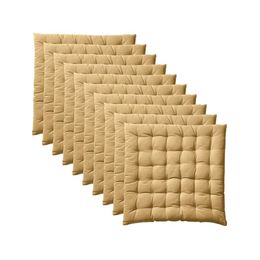 REDBEST Stuhlkissen 10er-Pack in beige | Gr.: onesize