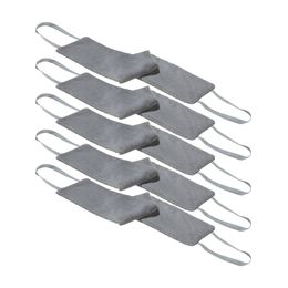 Erwin Müller Erwin Müller Frottier Waschgurt 5er-Pack in grau | Gr.: onesize