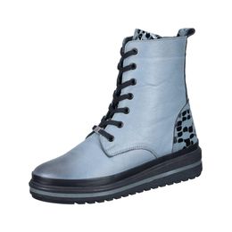 Manitu Schn&uuml;rstiefeletten, Freizeit Stiefeletten in grau | Gr.: 38