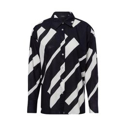 Opus Hemdbluse Fenlo Stripe in schwarz weiß | Gr.: 36