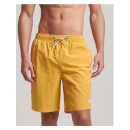 Superdry Badeshorts in Gelb | Gr.: M