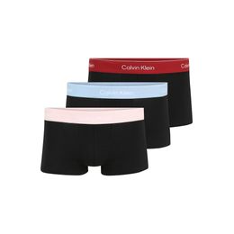 Calvin Klein Underwear Boxershorts Herren Gr&ouml;&szlig;e XL hellblau / rosa / karminrot / schwarz