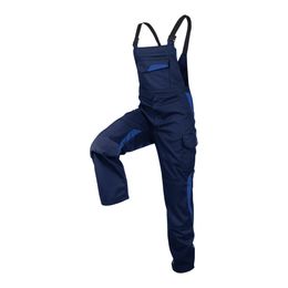 KÜBLER WORKWEAR Kübler Vita mix Latzhose 3L47 dunkelblau/kbl.blau 110 ; Kübler Workwear (3L475365-4846-110)