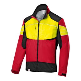 KÜBLER WORKWEAR Kübler Jacke Ultrashell FOREST rot/warngelb Form 1750 Größe XS ; Kübler Workwear (1750 5227-5634-XS)
