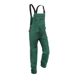KÜBLER WORKWEAR Kübler Vita cotton+ Latzhose 3L47 moosgrün/anthrazit 40 ; Kübler Workwear (3L473421-6597-40)