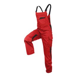 KÜBLER WORKWEAR Kübler Vita mix Latzhose 3L47 mittelrot/schwarz 60 ; Kübler Workwear (3L475365-5599-60)