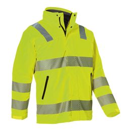 KÜBLER WORKWEAR Wetterparka REFLECTIQ PSA 2 warngelb Form 1975 Größe S ; Kübler Workwear (1975 8228-34-S)