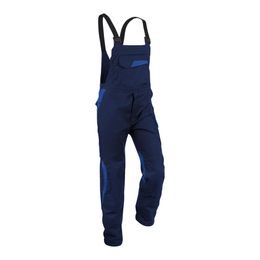 KÜBLER WORKWEAR Kübler Vita cotton+ Latzhose 3L47 dunkelblau/kbl.blau 40 ; Kübler Workwear (3L473421-4846-40)