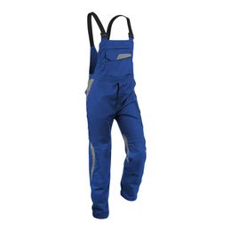 KÜBLER WORKWEAR Kübler Vita cotton+ Latzhose 3L47 kbl.blau/mittelgrau 48 ; Kübler Workwear (3L473421-4695-48)