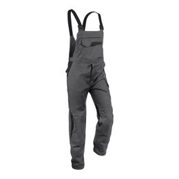 KÜBLER WORKWEAR Kübler Vita cotton+ Latzhose 3L47 anthrazit/schwarz 40 ; Kübler Workwear (3L473421-9799-40)
