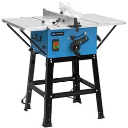 Güde GÜDE Tischkreissäge »GTK 2000 A« 2000 W, 250 mm, Hartmetallsägeblatt, Nullspannungsauslöser blau-schwarz-silber Neigungseinstellung erfolgt mittels...
