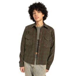 Element Langarmshirt »Westward Corduroy« Corduroy Checks L L Conscious by Nature: Recycling-Baumwolle