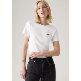 Levi's LEVI'S T-Shirt »ESSENTIAL HM SS TEE« Taillierter Schnitt weiß M (38) M (38) T-Shirt von Levi's