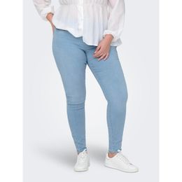Only CARMAKOMA Skinny-fit-Jeans »CARTHUNDER REG PUSH UP SK DNM BJ098 NOOS« Light Blue Denim 46 - Länge 32 Länge 32 46 Skinny Fit Jeans von Only...