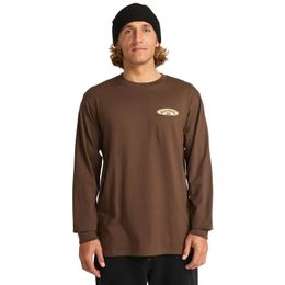 Billabong Langarmshirt &raquo;Orbit Arch&laquo; Dark Cedar S S Material: Baumwoll-Jersey [160 g/m2]