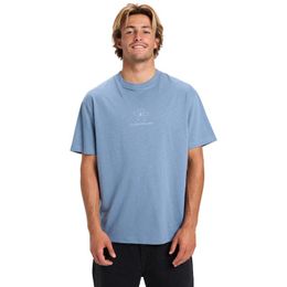 Quiksilver T-Shirt »Cl Skipping Stones« China Blue XXL XXL Stoff: Baumwollstoff 175 g/m2