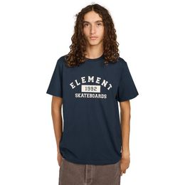 Element T-Shirt »Home Team« Eclipse Navy S S Conscious by Nature: Baumwolle