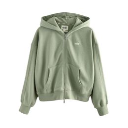 Self. Zip-Up Hoodie female Green size S