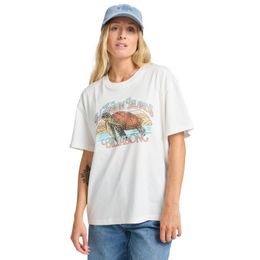 Billabong T-Shirt &raquo;On Vacay&laquo; white M M Material: Schwerer Stone-washed Baumwolljersey