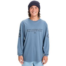 Quiksilver Langarmshirt »Ev Cold Ways« China Blue XL XL Stoff: Baumwolle, Baumwoll-Jersey...