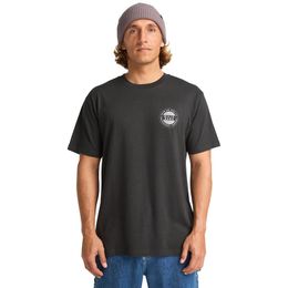 Billabong T-Shirt &raquo;Rotor Fill&laquo; Washed Black S S Material: Baumwoll-Jersey [160 g/m2]