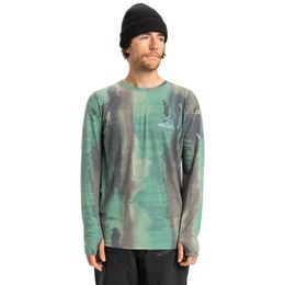 Quiksilver Langarmshirt »Coastal Run« Bloomfade Dark Ivy L L Verwendung: Training / Laufen