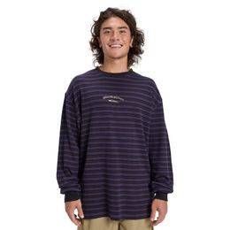 Quiksilver Langarmshirt &raquo;Mercury Old Hoops&laquo; Purple Velvet XS XS Stoff: Mini-Waffelstrick-Baumwolle