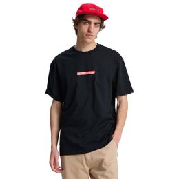 Quiksilver T-Shirt »Dna Clicker« schwarz M M Stoff: Baumwollstoff [180 g/m2]