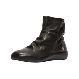 Softinos Stiefelette »Stiefelette Leder« Schwarz 40 40 Verschluss: Reißverschluss
