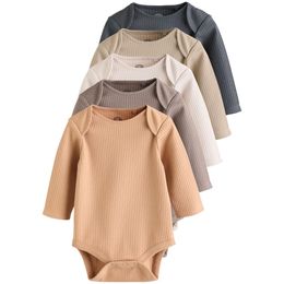 next Body Jungen Gr&ouml;&szlig;e 50 brokat / cappuccino / anthrazit / hellorange / wollwei&szlig;