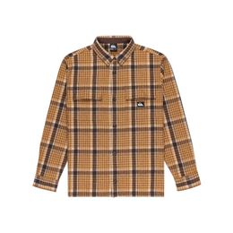 Quiksilver Langarmhemd »Yankee« Almond Yankee Plaid XS - US-Größen US-Größen XS Stoff: Wollstoff [260 g/m2]