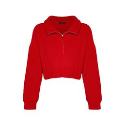 Trendyol Pullover Damen Gr&ouml;&szlig;e XS rot