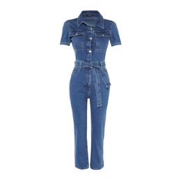 Trendyol Jumpsuit Damen Gr&ouml;&szlig;e M blau