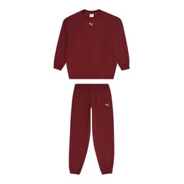 Puma Jogginganzug Jungen Gr&ouml;&szlig;e 152 dunkelrot / wei&szlig;