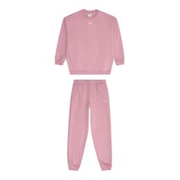 Puma Jogginganzug Jungen Größe 152 rosa / weiß