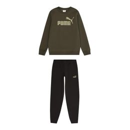 Puma Sweatsuit 'ESS No.1' boy Green, Black size 152