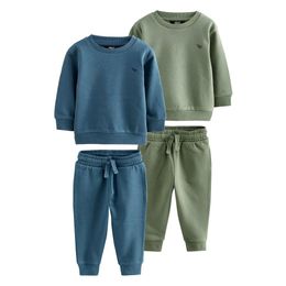 next Jogginganzug Jungen Gr&ouml;&szlig;e 116 navy / dunkelgr&uuml;n