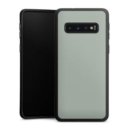 DeinDesign Galaxy S10 Handy Premium Silikon Hülle Handyhülle schwarz Case Colour Unicoloured Green Silikon Premium Case