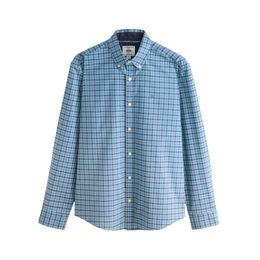 next Button Up Shirt male Blue size 4XL