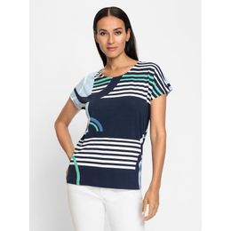 Heine Shirt female Blue size 36