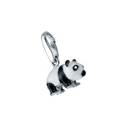 Charm-Einhänger "Panda, Silber 925", silber, Giorgio Martello MILANO, Charms, Damen, Silber 925 (Sterlingsilber)