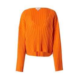EDITED Pullover 'Thamara' Damen Gr&ouml;&szlig;e S orange
