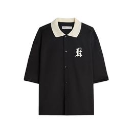 Bershka Button Up Shirt male Black size M